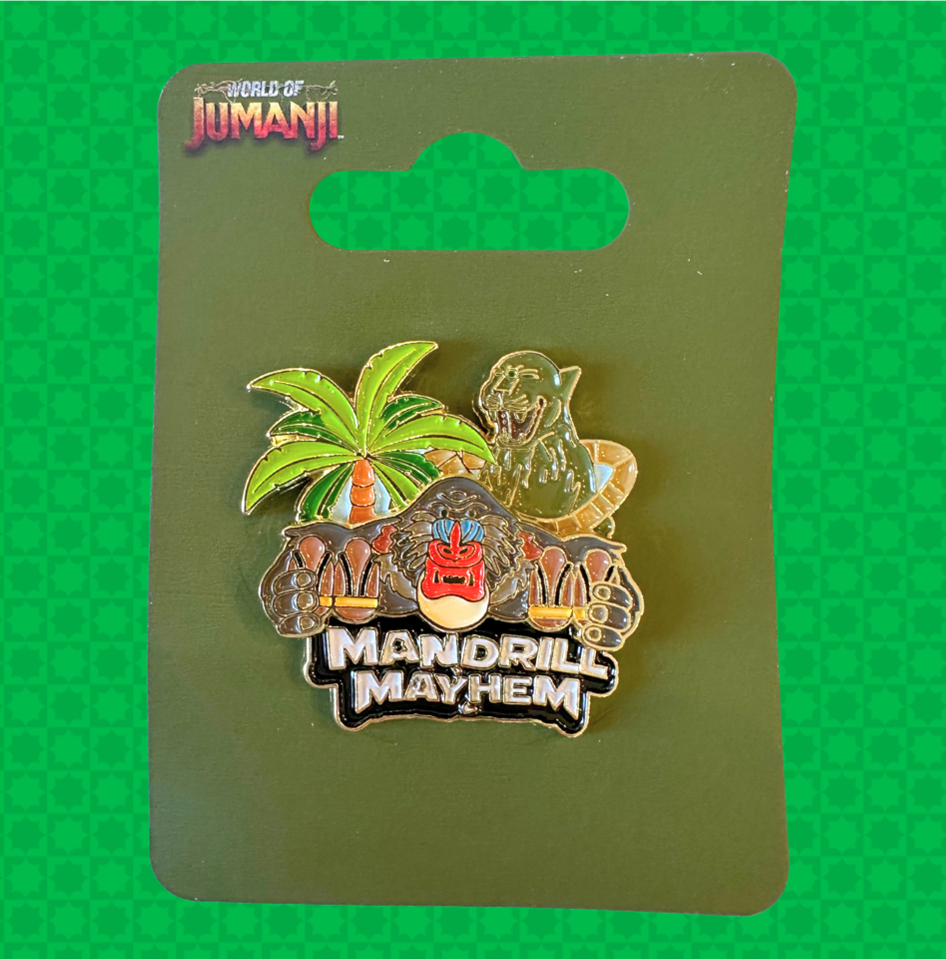 WOJ Mandrill Mayhem Pin Badge – Chessington World of Adventures Resort